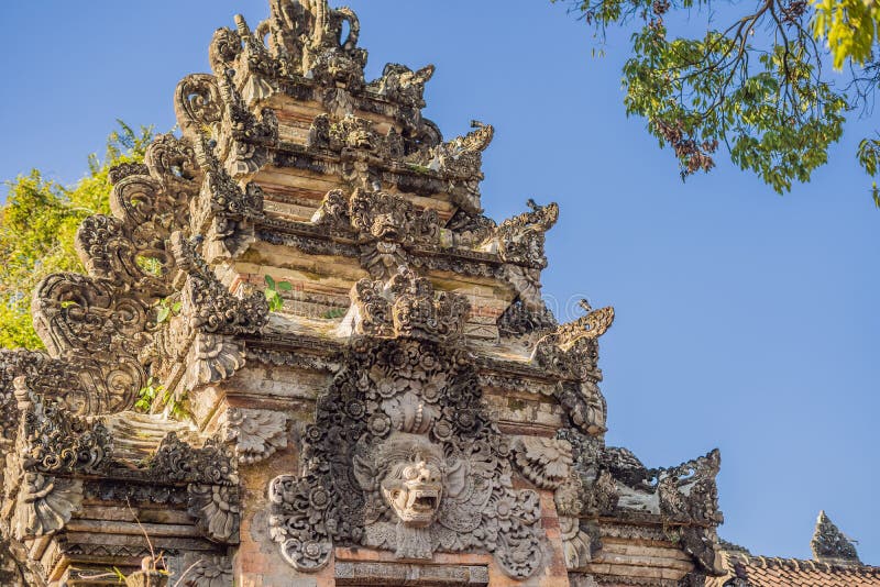 Ubud Palace, Bali - Inside the Ubud Palace, Bali Stock Photo - Image of ...