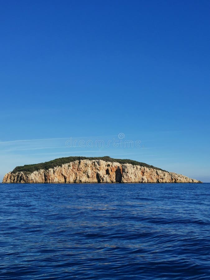 Uc Adalar Islands in the Mediterranean Sea Stock Image - Image of ...