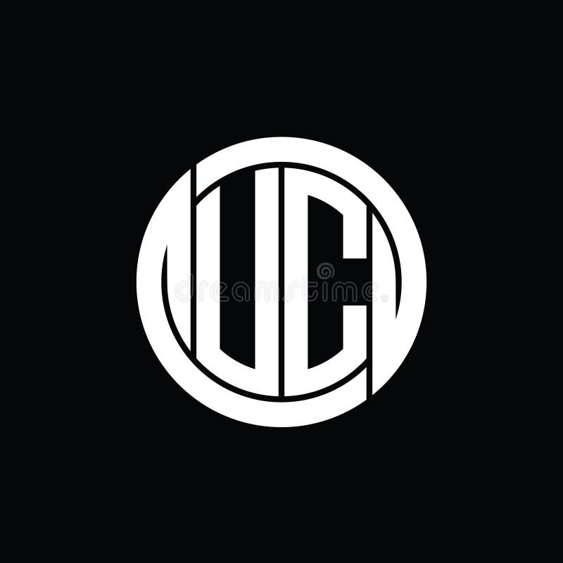 UC Logo Monogram Shield Inside Circle Shape Vector Images Design ...