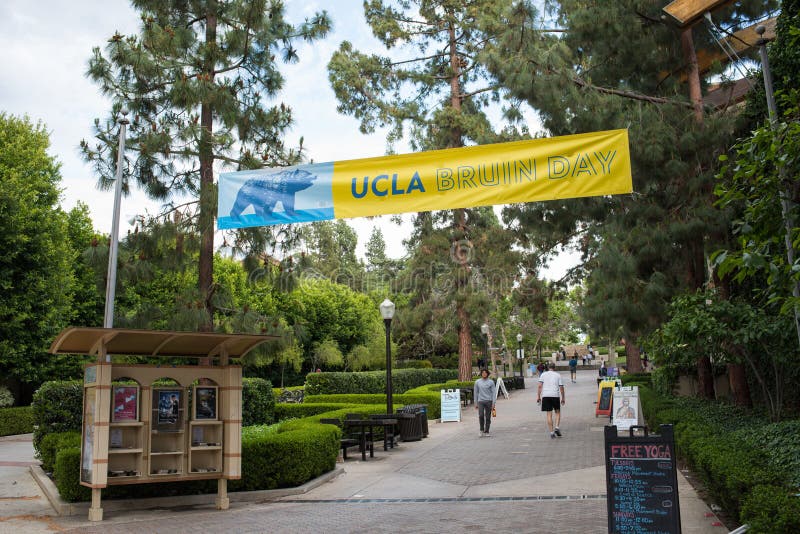 UCLA Campus on a Summer Day Redaktionelles Foto - Bild von ...