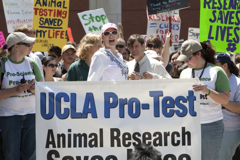 UCLA Pro-Test editorial photo. Image of controversy, rally - 9082786