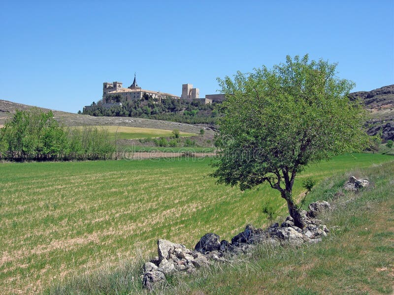 Ucles Monastery in Cuenca Province , Spain Stock Image - Image of ...