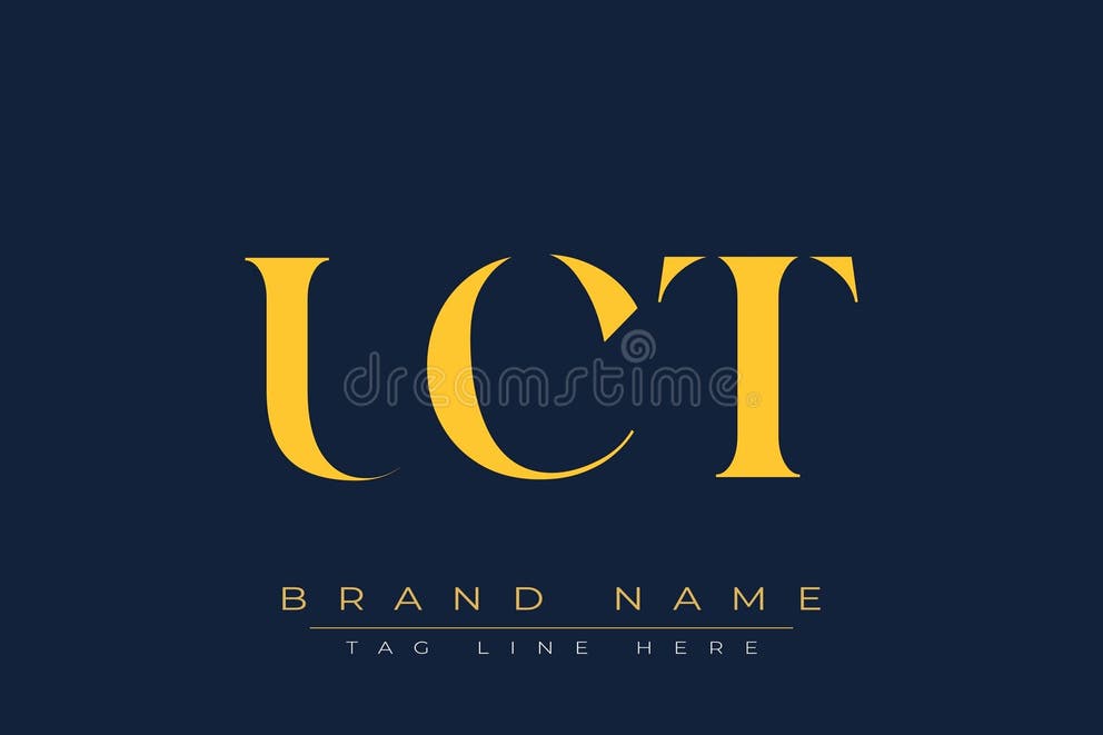 UCT Abstract Letter Logo Design Stock Vector - Illustration of company ...