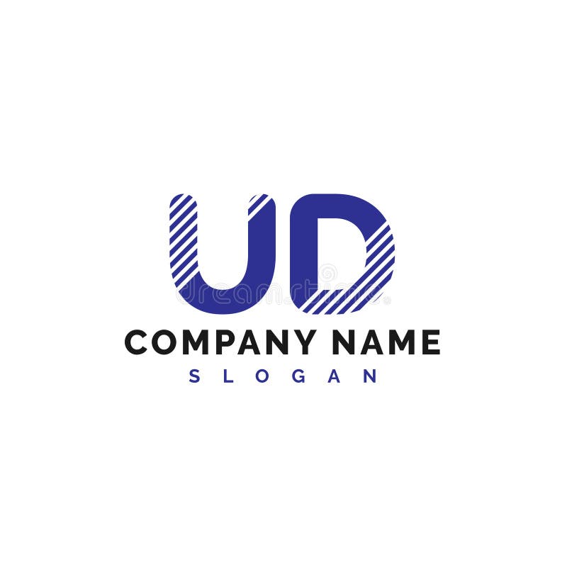 UD Letter Logo Design. UD Letter Logo Vector Illustration - Vector ...