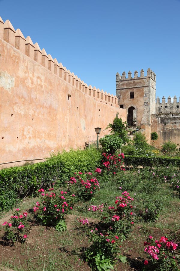 Udaya Kasbah Fortress Gates. Rabat. Stock Image - Image of morocco ...