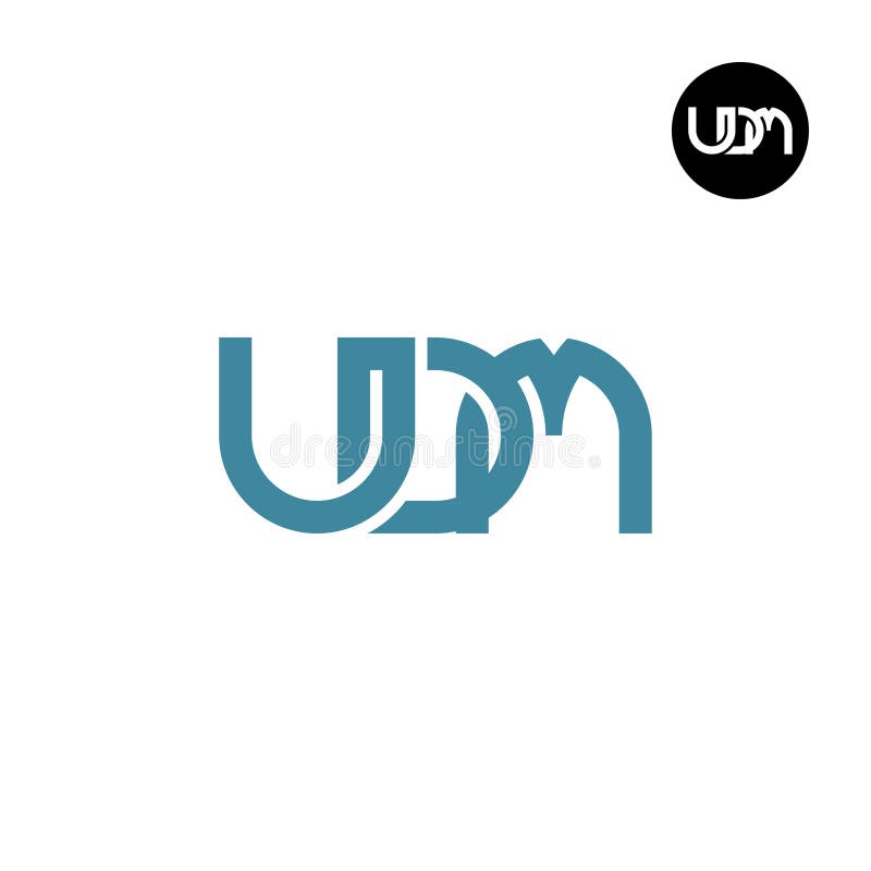 Udm Monogram Stock Illustrations – 11 Udm Monogram Stock Illustrations ...