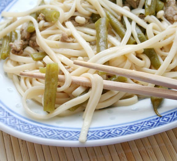 Udon noodles stock image. Image of meal, fresh, enorki - 8212775