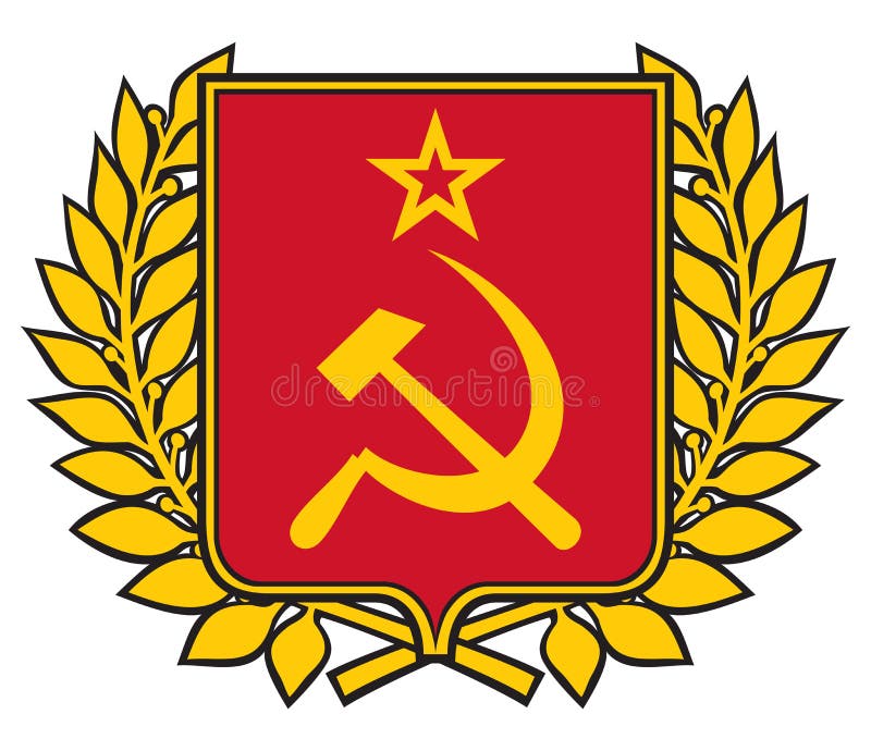 UDSSR-Symbol vektor abbildung. Illustration von getrennt - 24090158