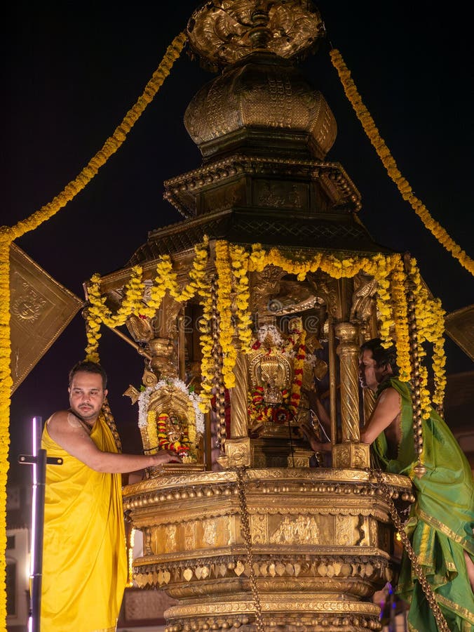 Krishna Temple Rath Yatra Where Large Chariots Gets Pulled by Devotees ...