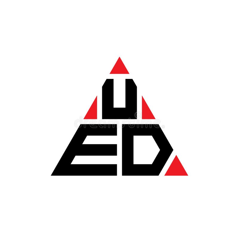 Ued Triangle Logo Stock Illustrations – 3 Ued Triangle Logo Stock ...