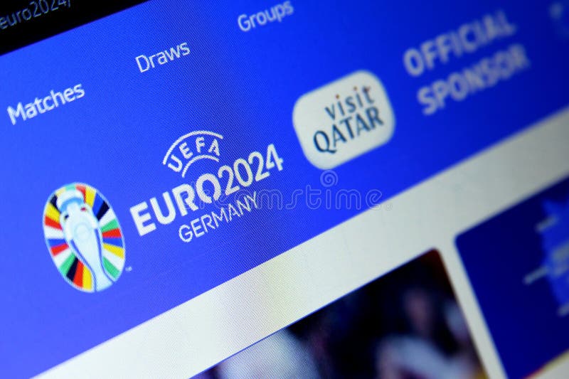 UEFA EURO 2024 Germany Football Cup Editorial Image - Image of isolated ...