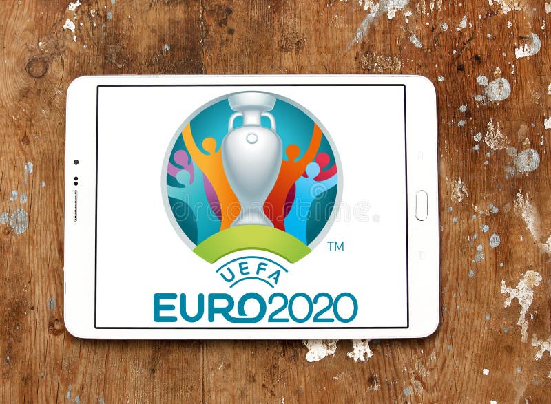 UEFA-Eurologo 2020 redaktionelles stockfoto. Bild von abbildung - 100279053