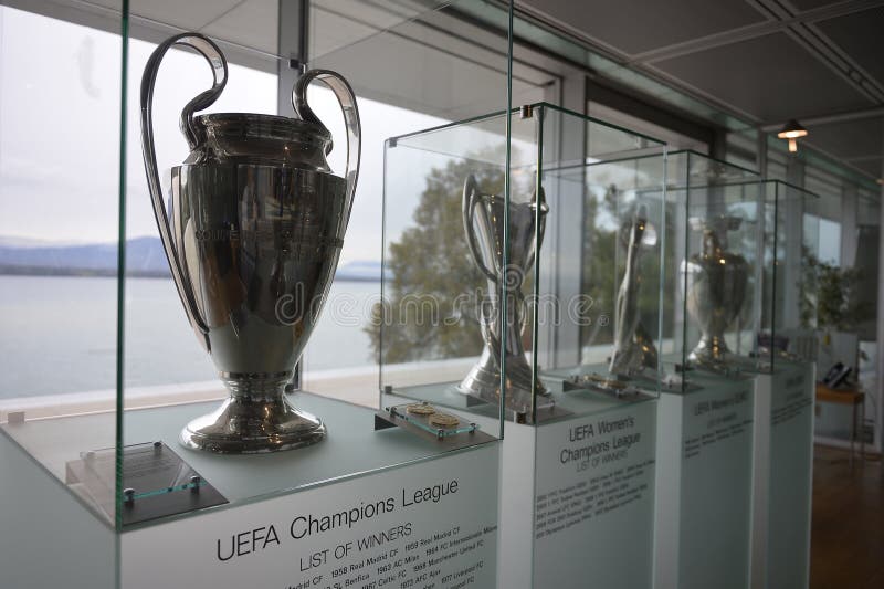 Uefa Trophy Room editorial stock image. Image of championship - 35386649