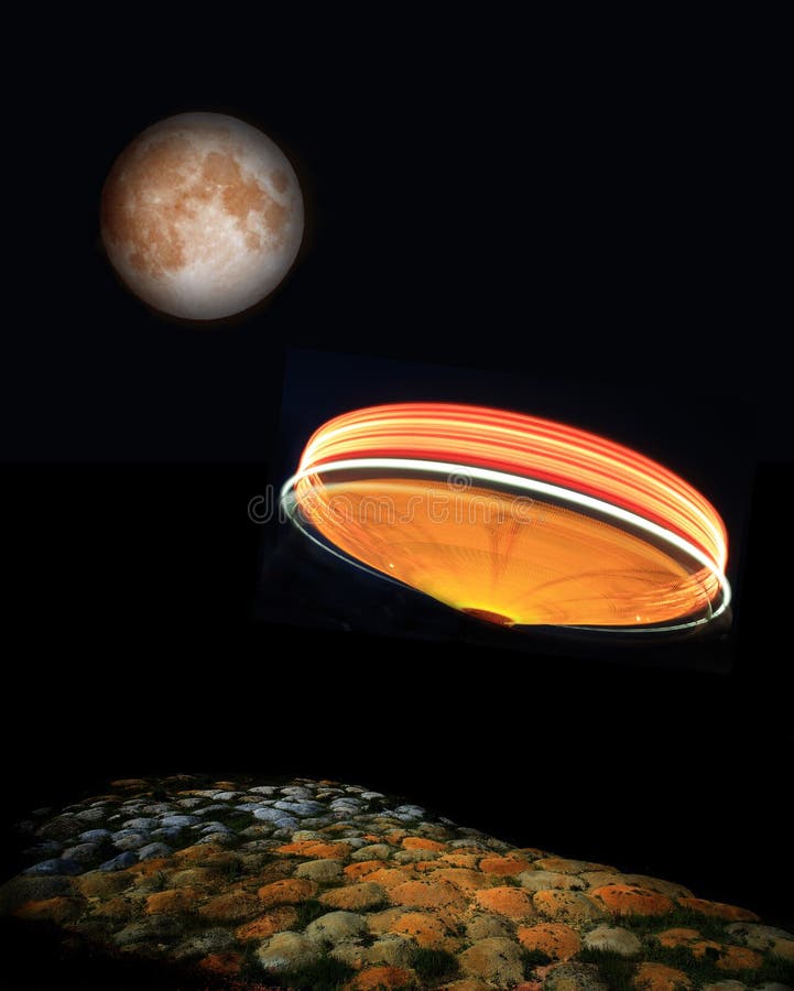 Ufo stock photo. Image of planet, scientific, saucer - 44154138