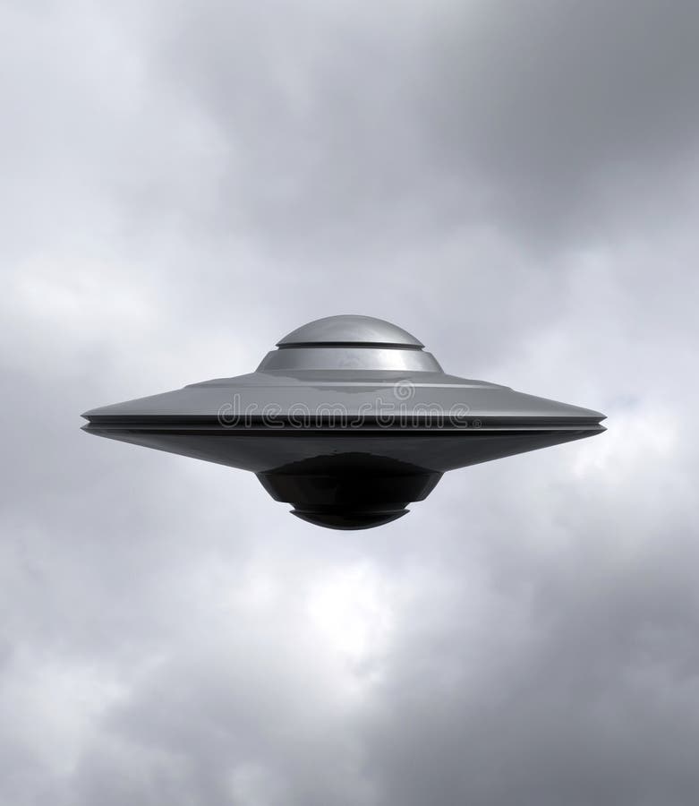 UFO stock photo. Image of spaceship, transportation, spacecraft - 65373138