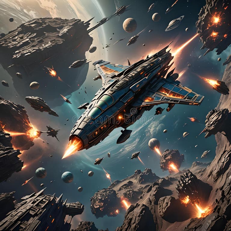 Spaceship Attacking Stock Illustrations – 105 Spaceship Attacking Stock ...