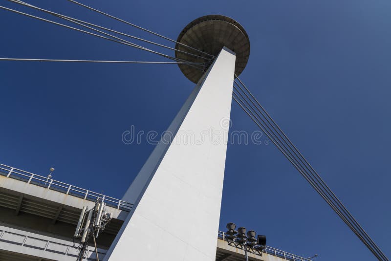 Ufo Tower in Bratislava, Slovakia Stock Image - Image of building, city ...
