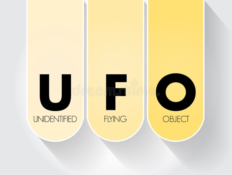 UFO - Unidentified Flying Object is Any Perceived Aerial Phenomenon ...