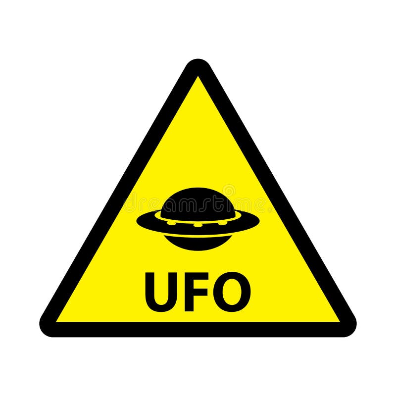 Ufo Unknown Flying Object Icon Stock Vector - Illustration of unknown ...