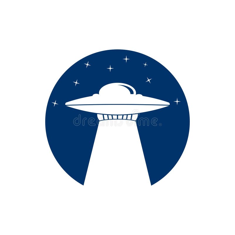 UFO Vector Logo Template Illustration Stock Vector - Illustration of ...