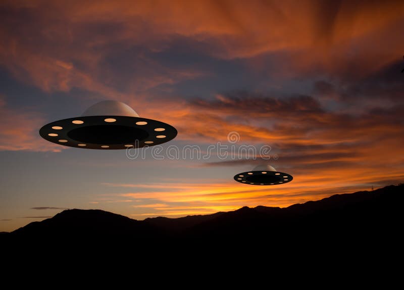 Ufos, Unidentified Flying Objects Stock Vector - Illustration of design ...