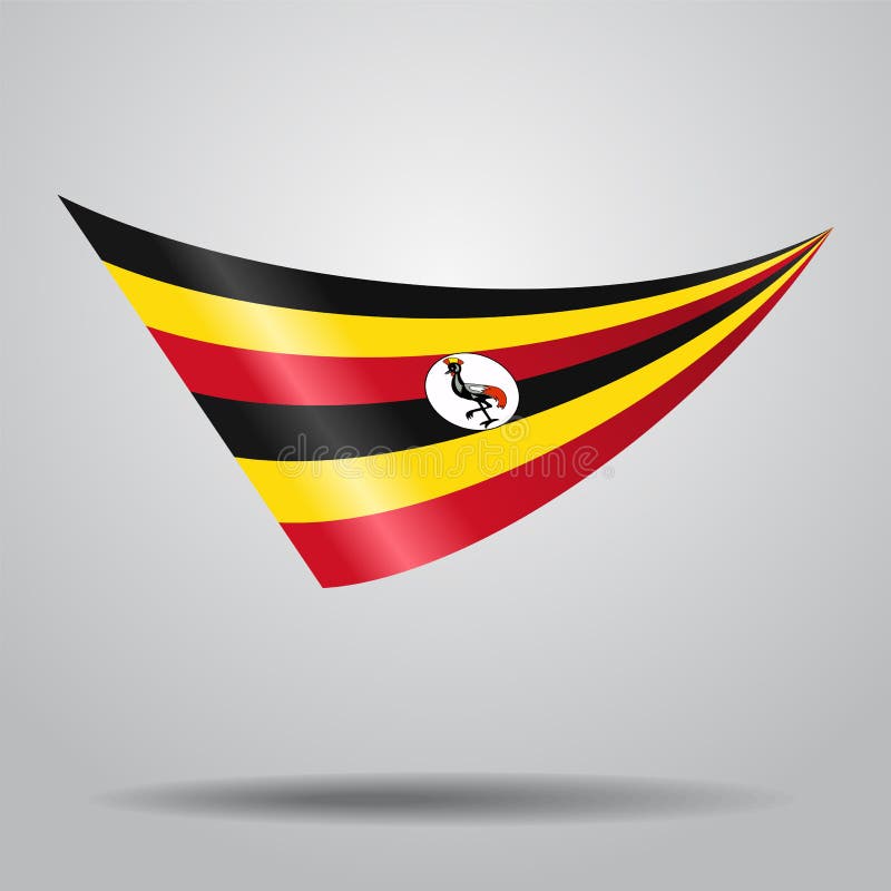 Ugandan Flag Background. Vector Illustration. Stock Vector ...