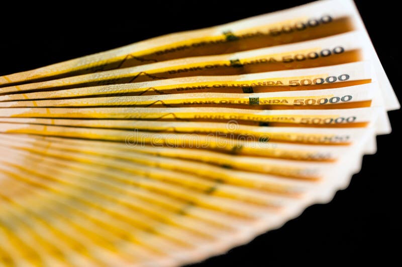 Ugandan 50,000 Shilling Bank Notes Stock Image - Image of notes, uganda ...