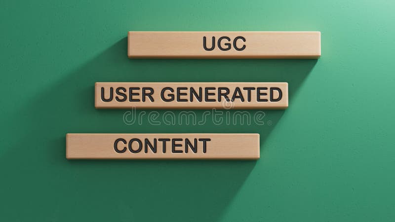 UGC User Generated Content Symbol. Concept Words UGC User Generated ...
