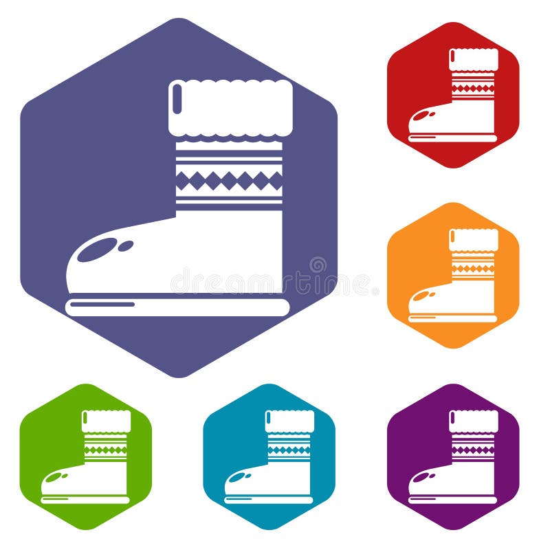 Ugg Boots Icon, Simple Black Style Stock Vector - Illustration of icon ...