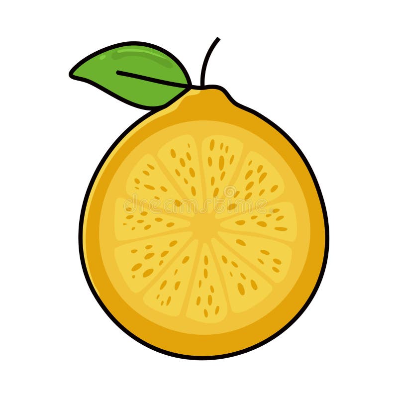 Ugli Fruit Icon in Cartoon Style Isolated on White Background. Vector ...
