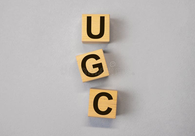 UGS or User-generated Content Acronym for Social Media Stock Photo ...