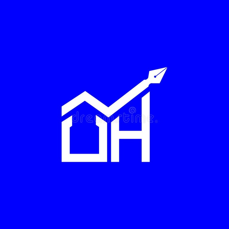 UH Letter Logo Creative Design with Vector Graphic Stock Vector ...