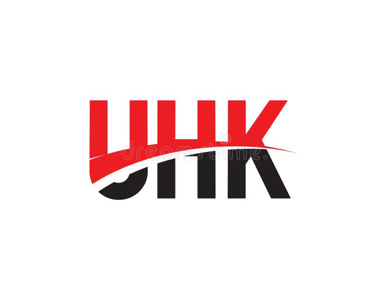 UHK Letter Initial Logo Design Vector Illustration Stock Vector ...
