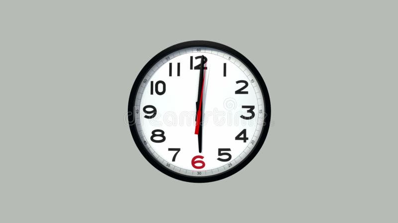 Uhr-Animationsnahaufnahme stock video. Video von gesicht - 39800901