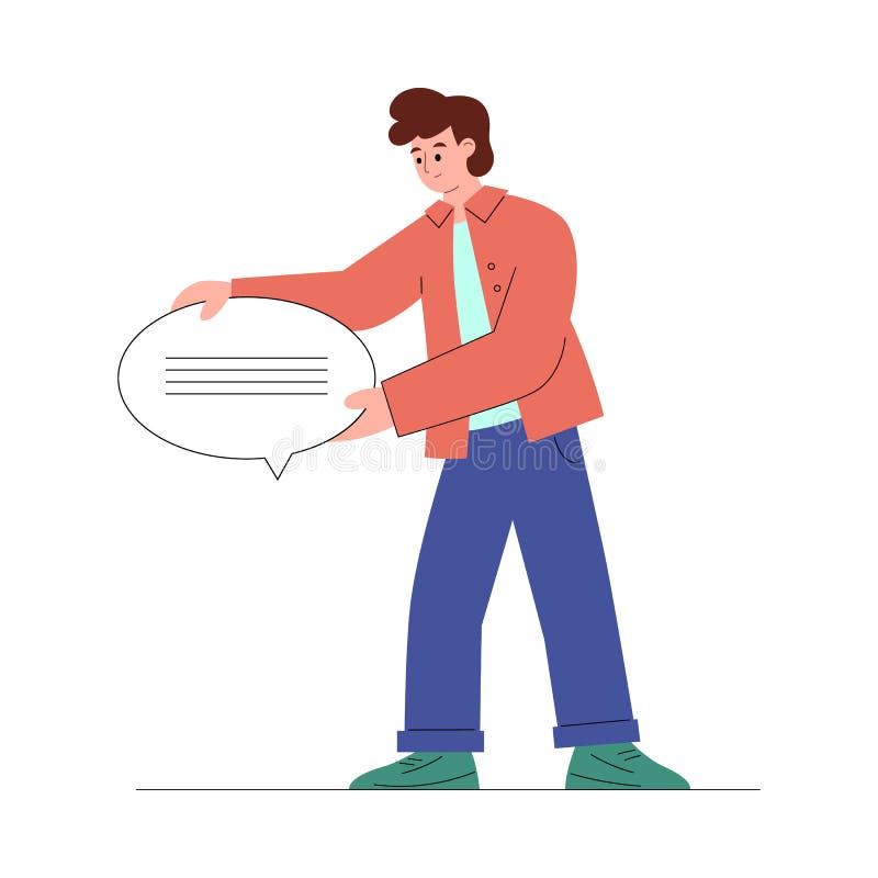 UI Developer or Web Designer with Text Frame Flat Vector Illustration ...