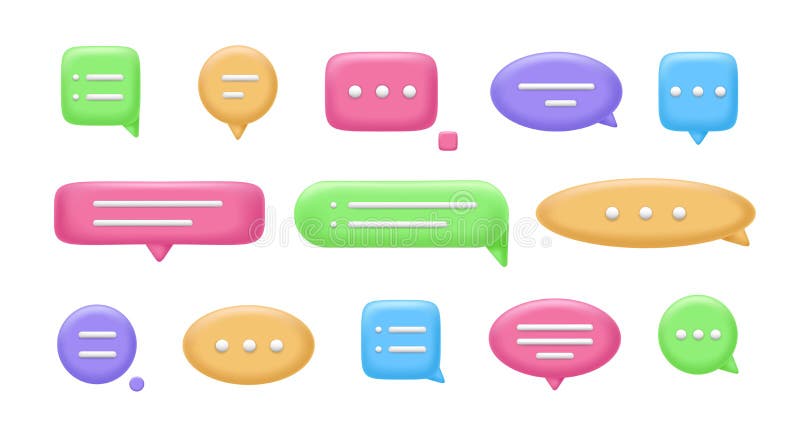 Imessage Bubble Stock Illustrations – 100 Imessage Bubble Stock ...