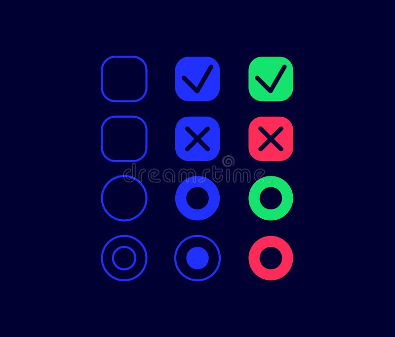 Activate and Disable Buttons UI Elements Kit Stock Vector ... Activate and Disable Buttons UI Elements Kit Stock Vector ...