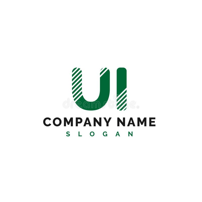 UI Letter Logo Design. UI Letter Logo Vector Illustration - Vector ...