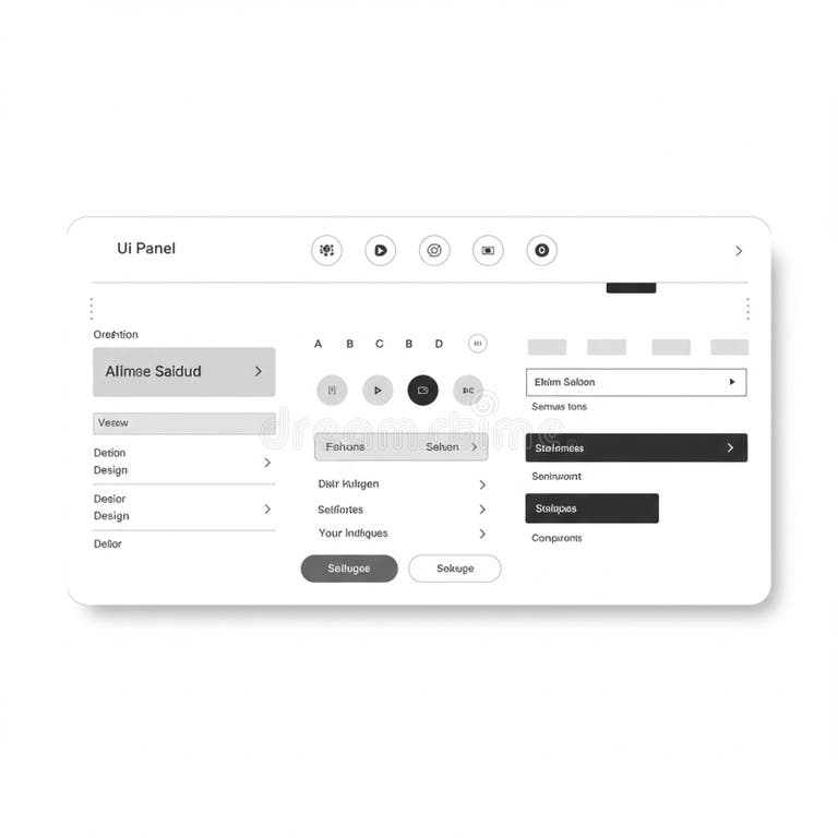 Layout Monochrome Design Stock Illustrations – 65,027 Layout Monochrome ...