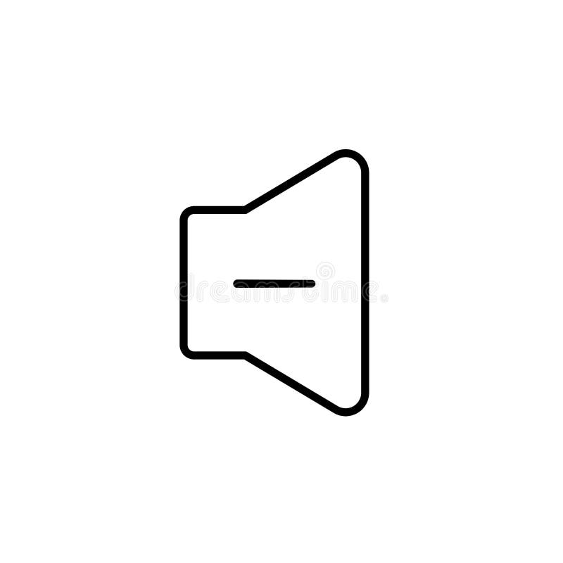 Reduce Volume Icon Stock Illustrations – 106 Reduce Volume Icon Stock ...