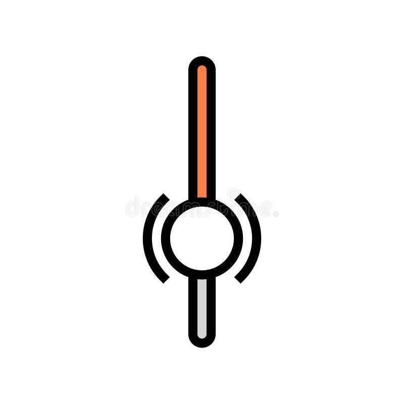 Ui Scroll Sign Color Icon Vector Illustration Stock Vector ...