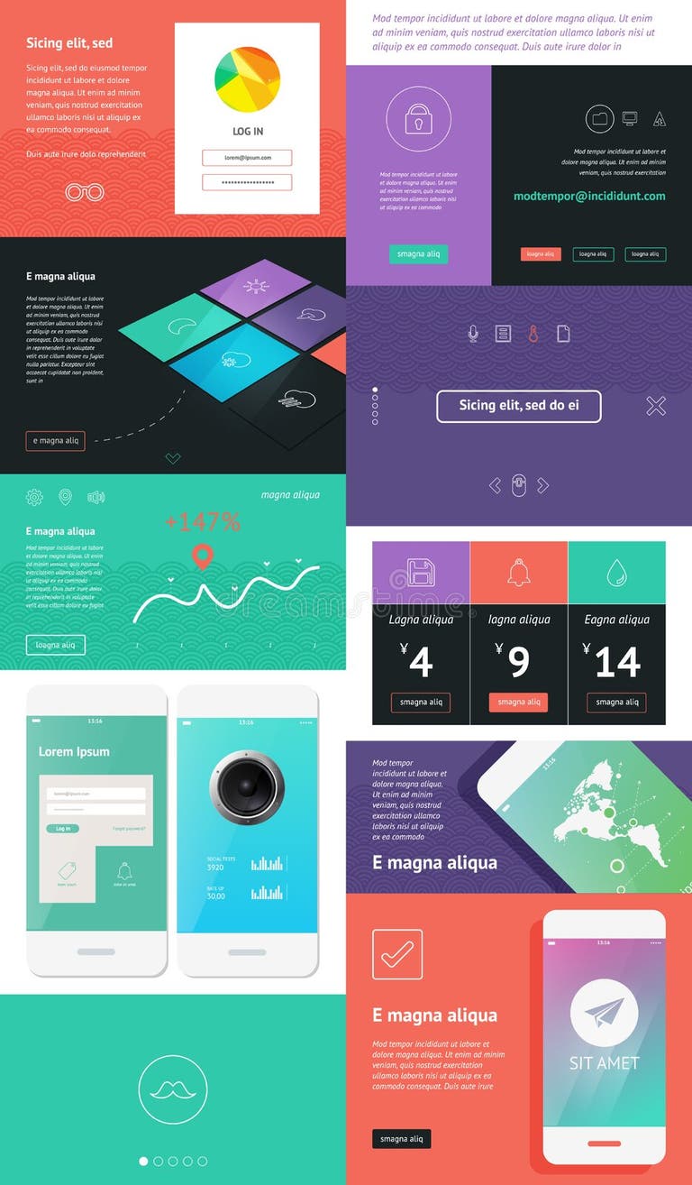 Ui Components Stock Illustrations – 4,118 Ui Components Stock ...