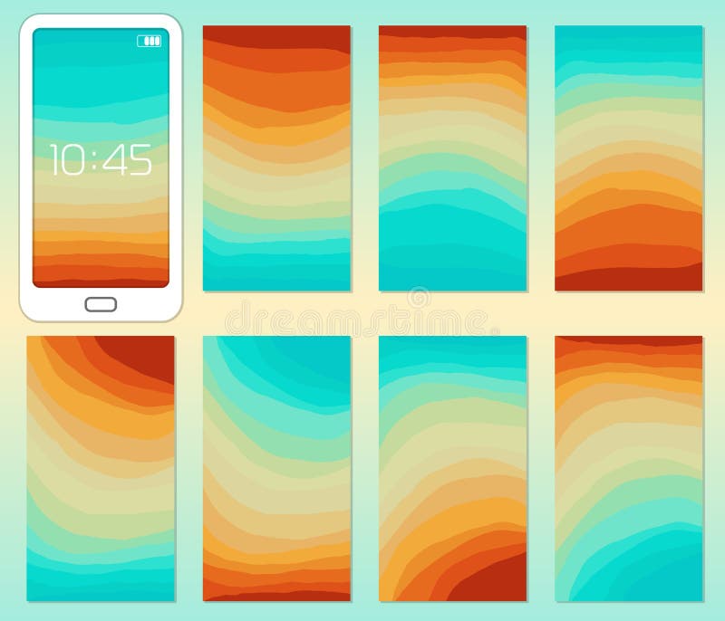 UI UX Design, Abstract Concept Multicolored Blend Background with a ...