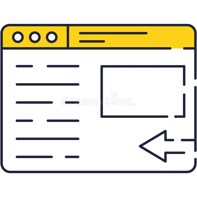 Ui And Ux Design Icon Vector Web Interface Stock Vector Illustration Of Interface Project