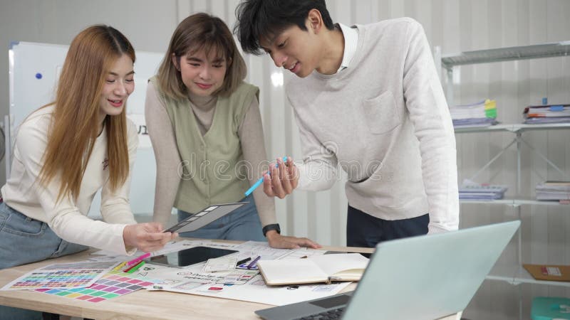 UI Ux Designer Brainstorming Mobile App Layout Design on Creative ...