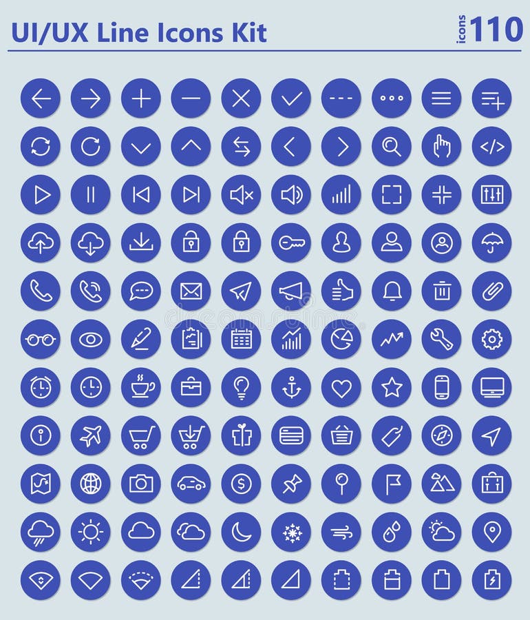 Ui Ux Icons Stock Illustrations – 70,406 Ui Ux Icons Stock ...