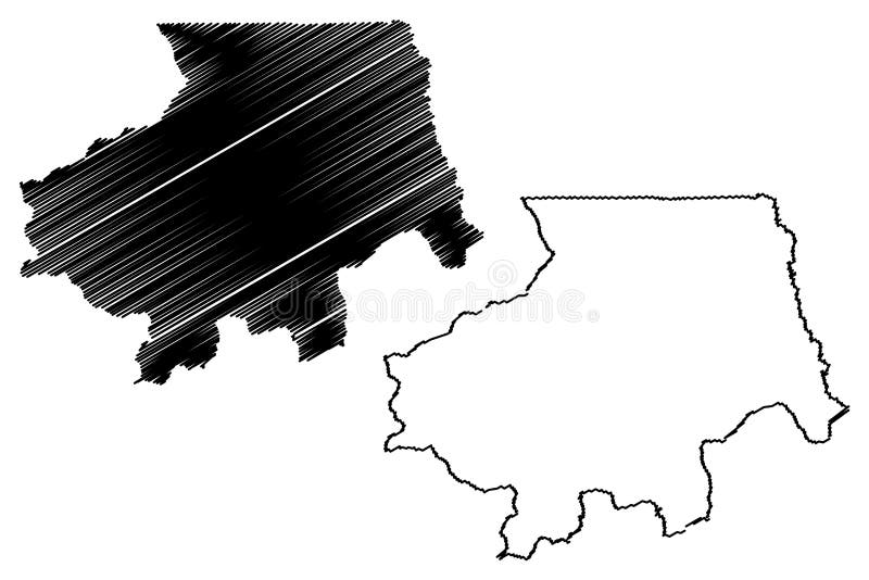 Uige Province map vector stock vector. Illustration of macocola - 148433134