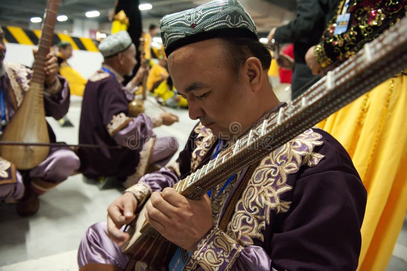 The Muslim folk music show editorial stock photo. Image of folk - 15644343