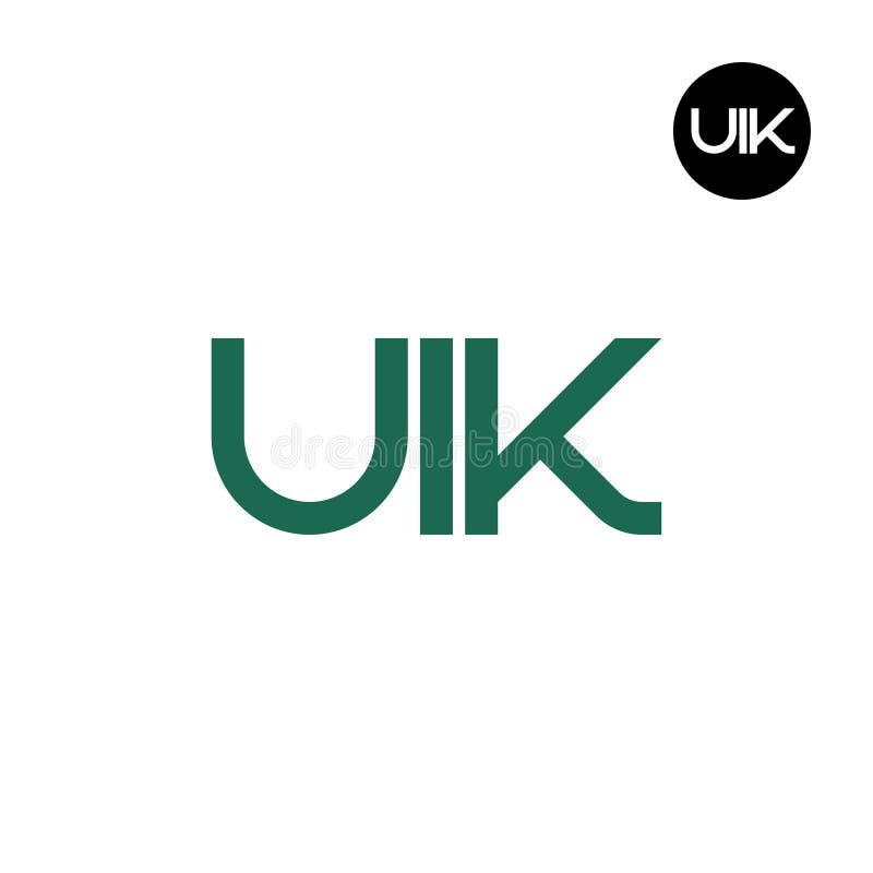 Uik Monogram Stock Illustrations – 6 Uik Monogram Stock Illustrations ...