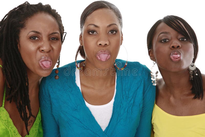 Tong uitsteken stock foto. Image of tongen, wijfje, rebellen - 369360